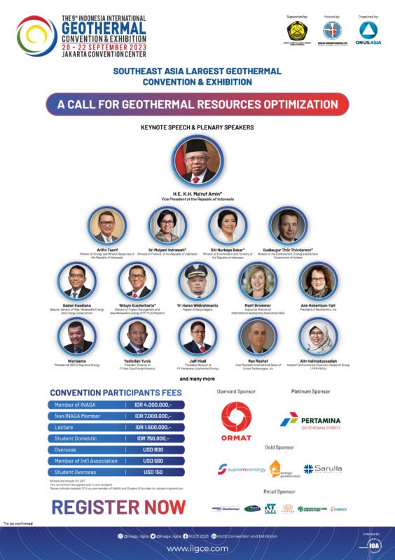 The 9th IIGCE 2023 – Indonesia International Geothermal Convention ...