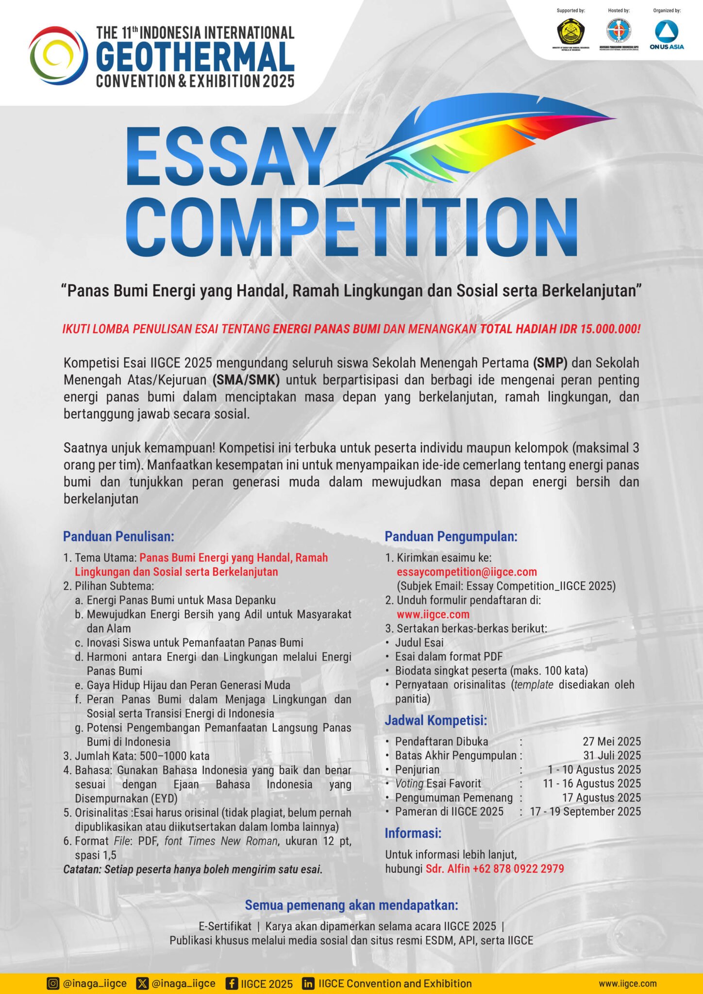 Flyers - The 11th IIGCE 2025